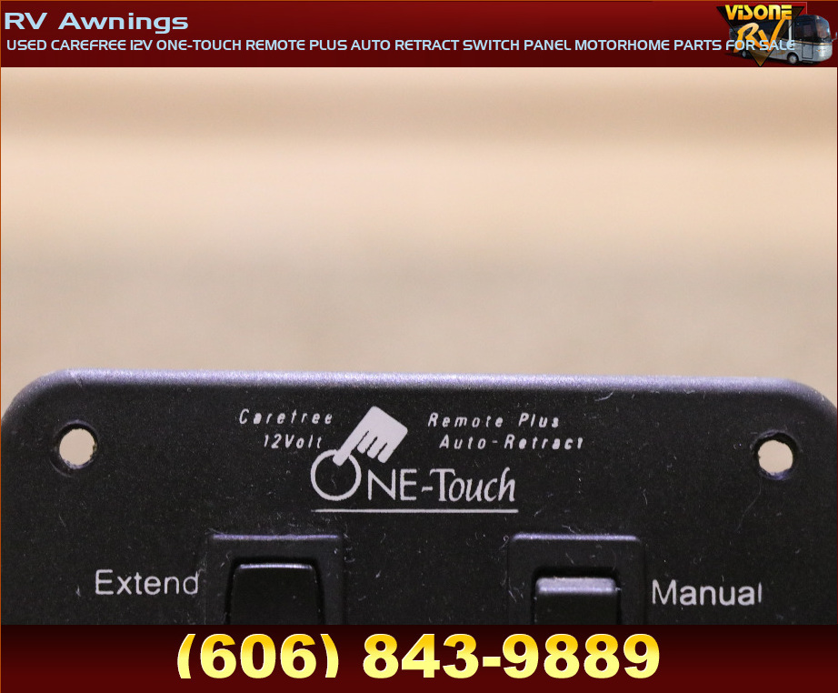 RV Accessories USED CAREFREE 12V ONE-TOUCH REMOTE PLUS AUTO RETRACT ...