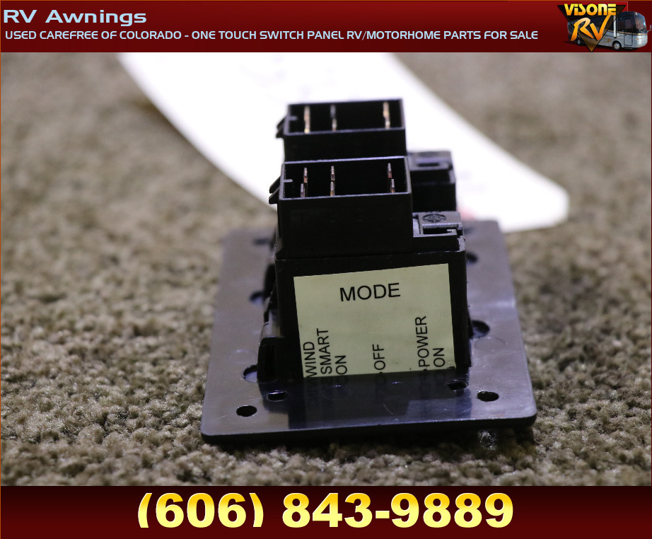 RV Accessories USED CAREFREE OF COLORADO - ONE TOUCH SWITCH PANEL RV ...