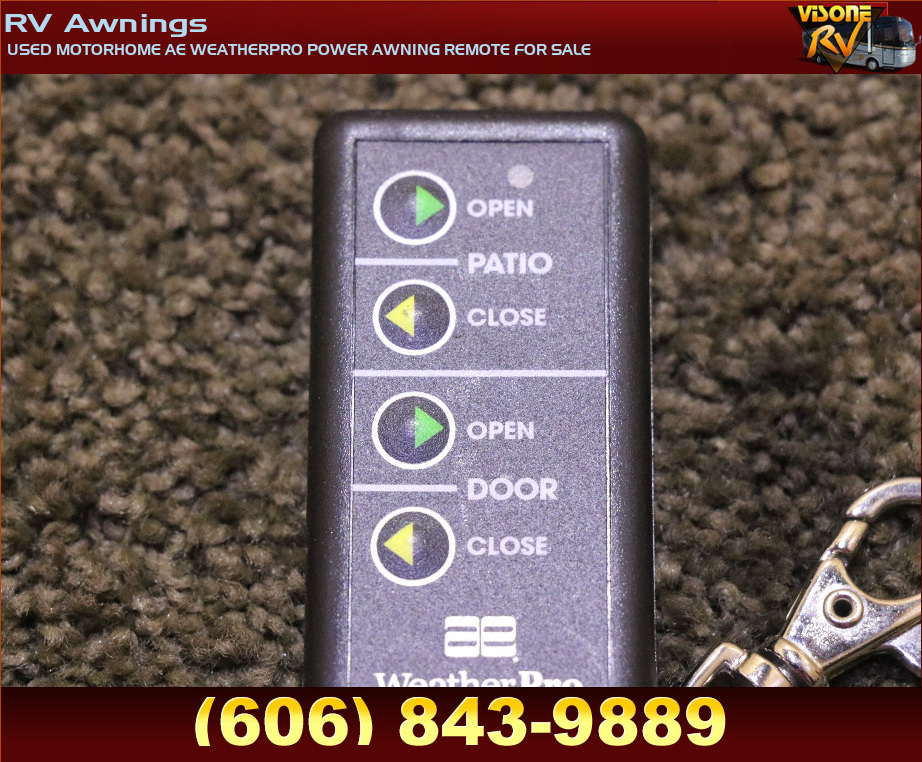 RV Accessories USED MOTORHOME AE WEATHERPRO POWER AWNING REMOTE FOR ...