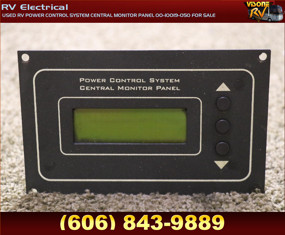 RV Accessories USED RV POWER CONTROL SYSTEM CENTRAL MONITOR PANEL 00 ...